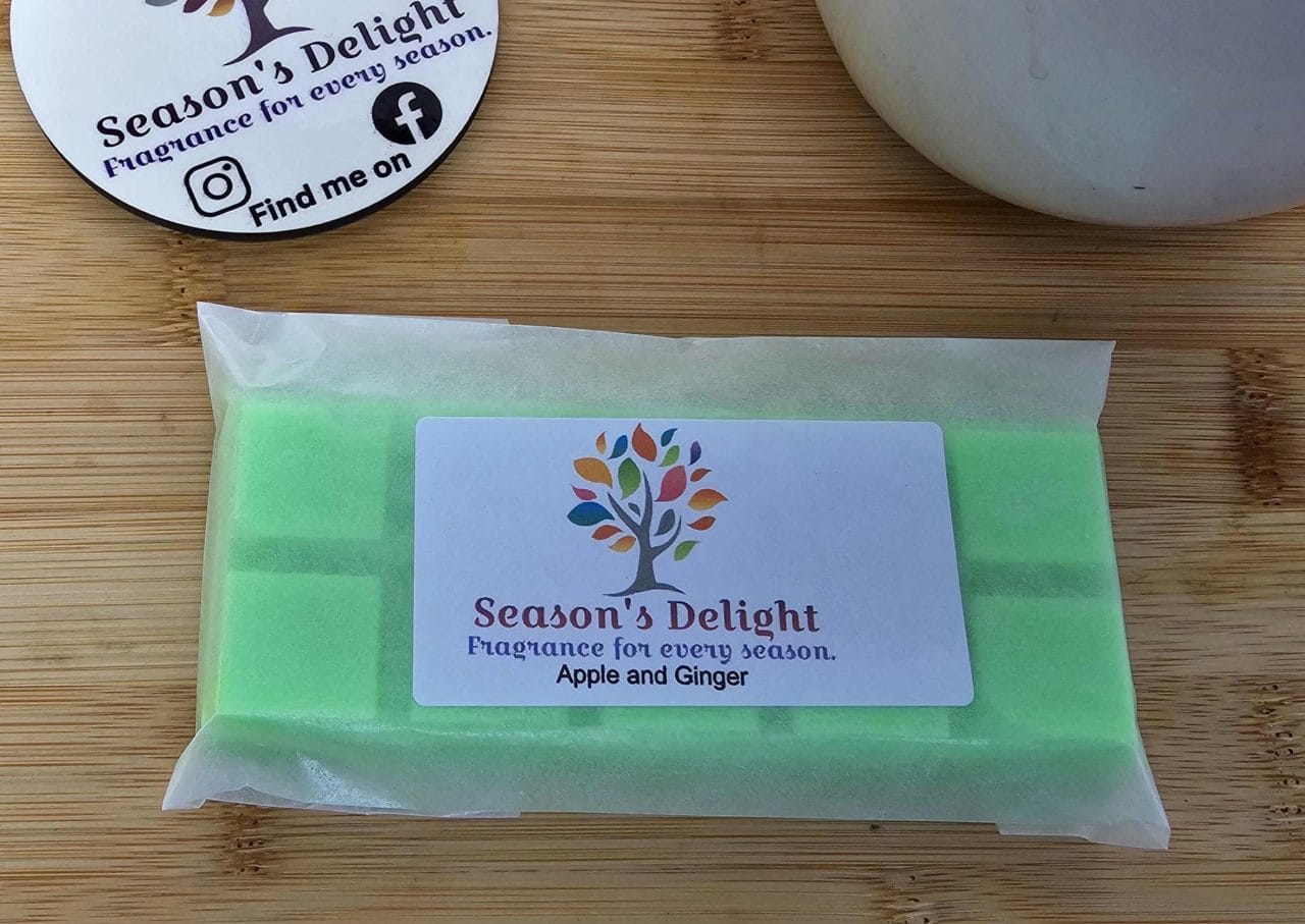 Apple and Ginger Scented Wax Melt Bars Made With Soy Wax,highly ...